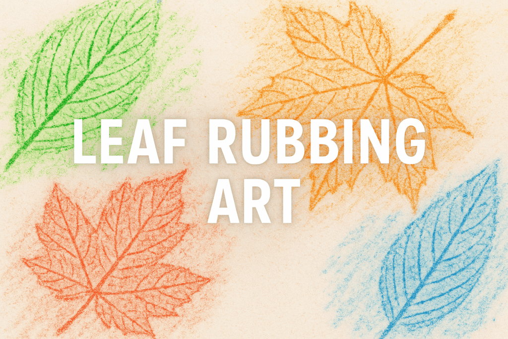 Leaf Rubbing Art – Offline Kids